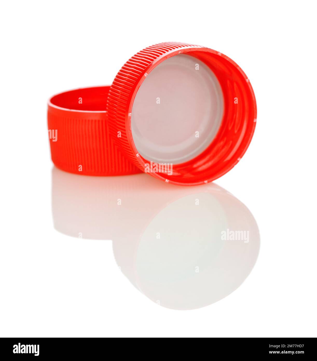 two red lid isolated Stock Photo - Alamy