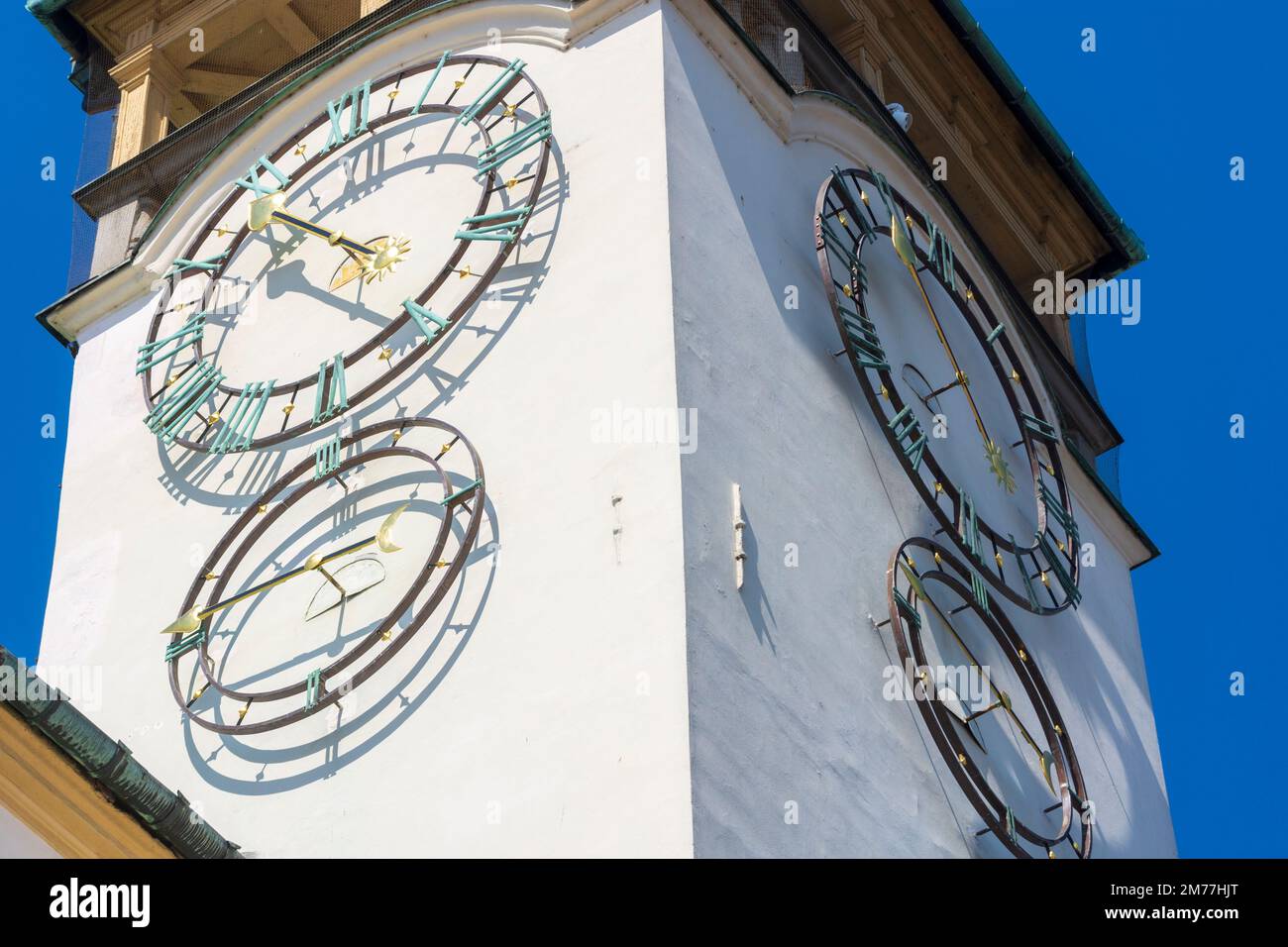 Town hall tower in zlinsky hi-res stock photography and images - Alamy