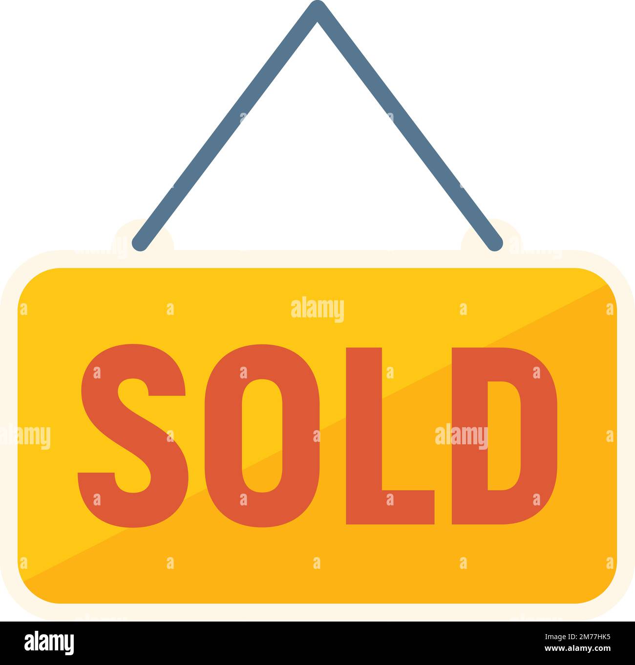 Sold board icon flat vector. Secret service. Call center isolated Stock ...