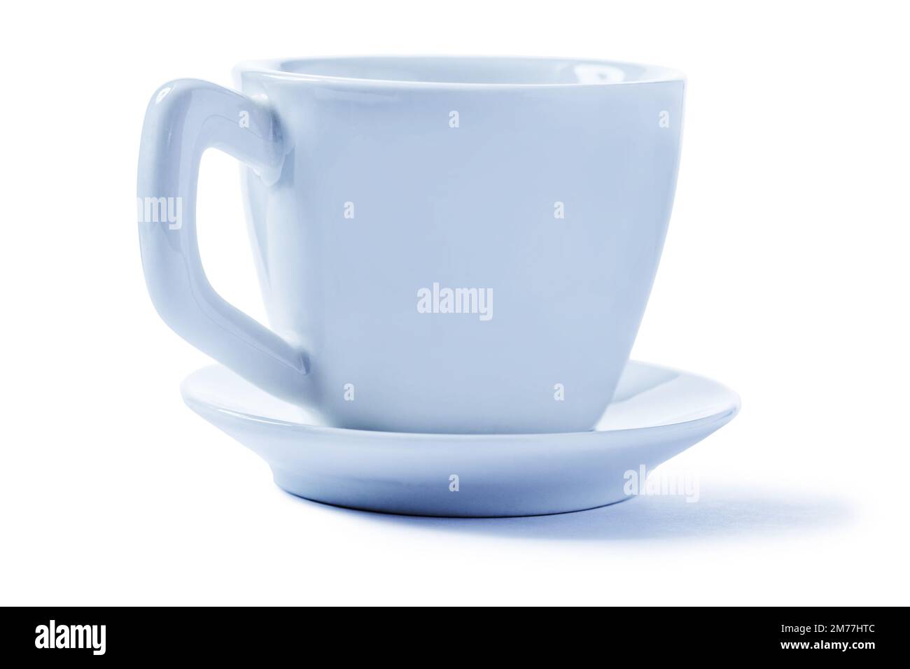 very small coffee cup isolated on white Stock Photo - Alamy