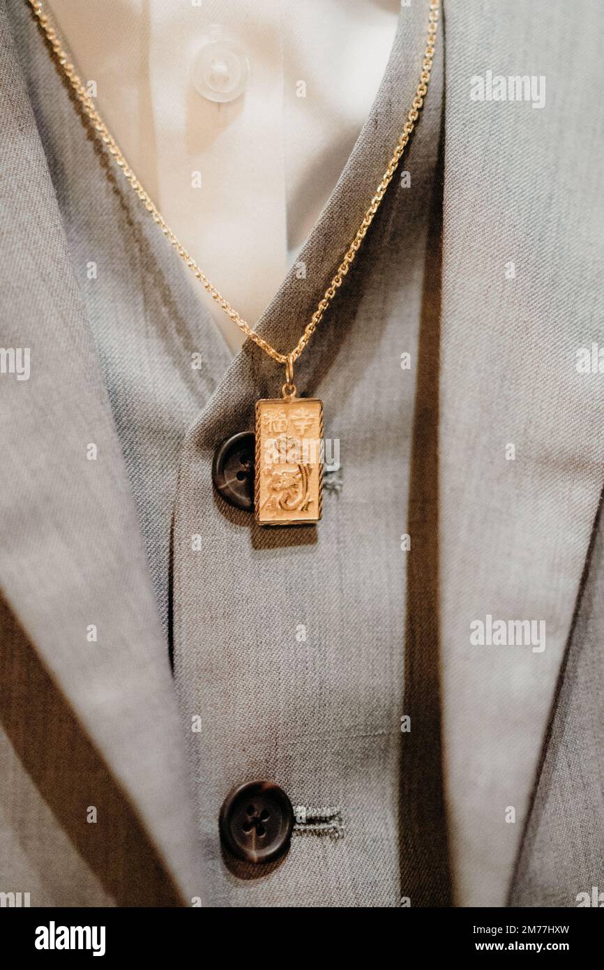 Golden amulet hi-res stock photography and images - Alamy