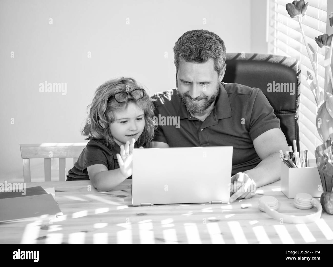 Father of computer Black and White Stock Photos & Images - Alamy