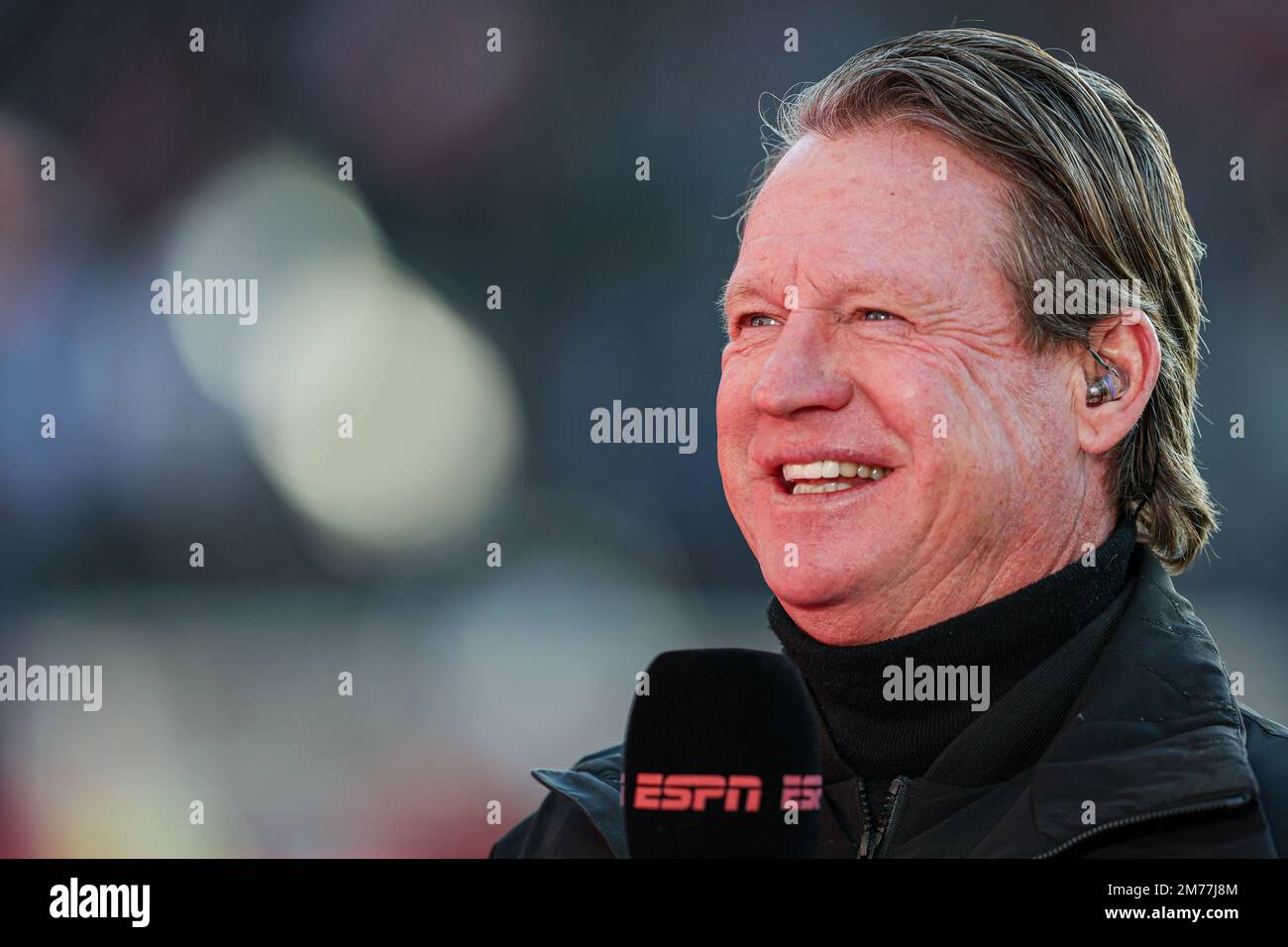UTRECHT, NETHERLANDS - JANUARY 8: ESPN analyst Mario Been before the ...