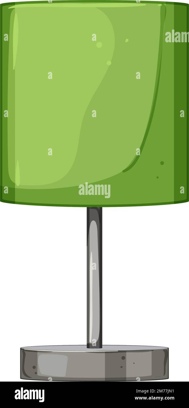 interior lamp table cartoon vector illustration Stock Vector Image ...