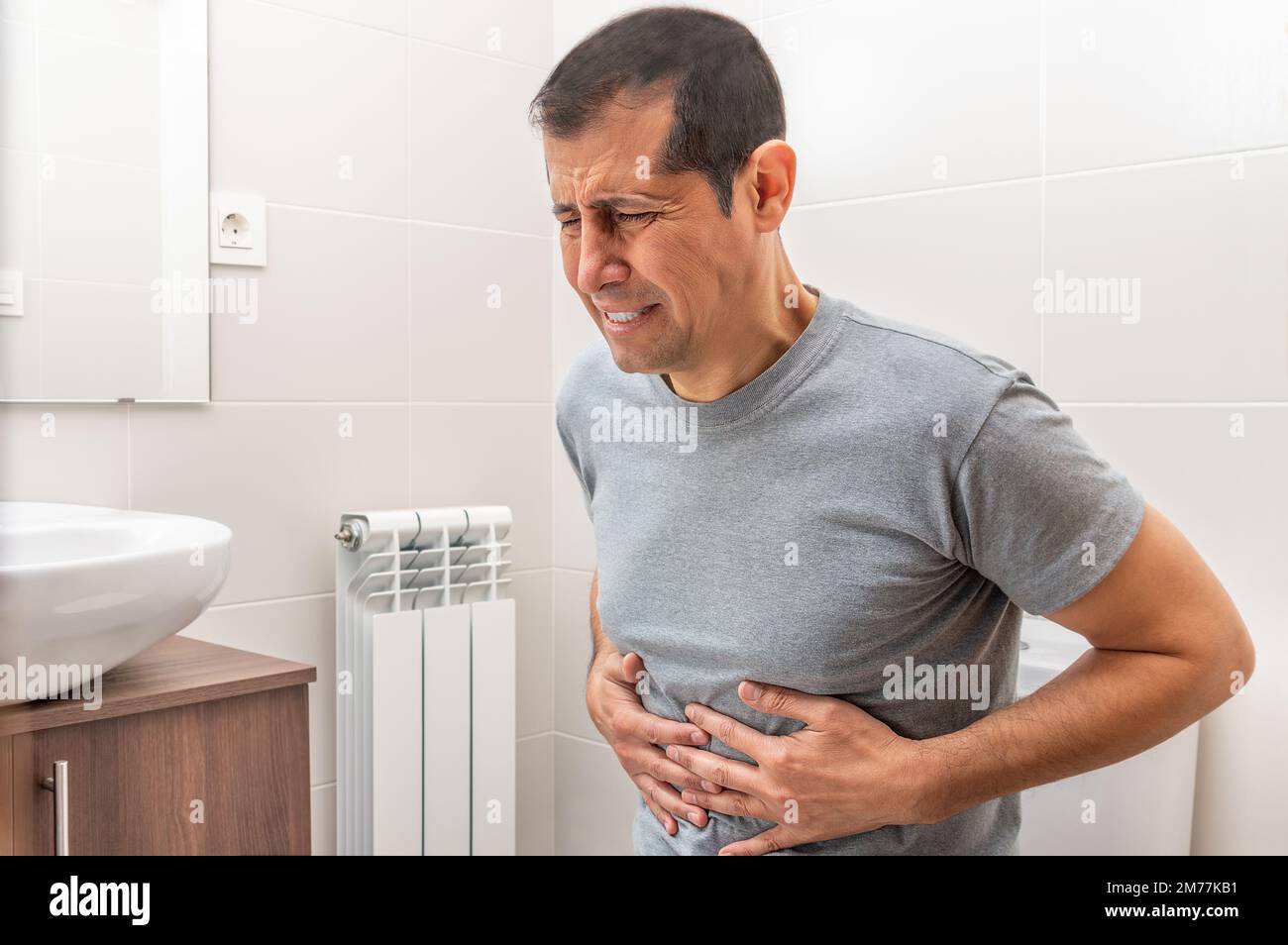 Discomfort on toilet hi-res stock photography and images - Alamy