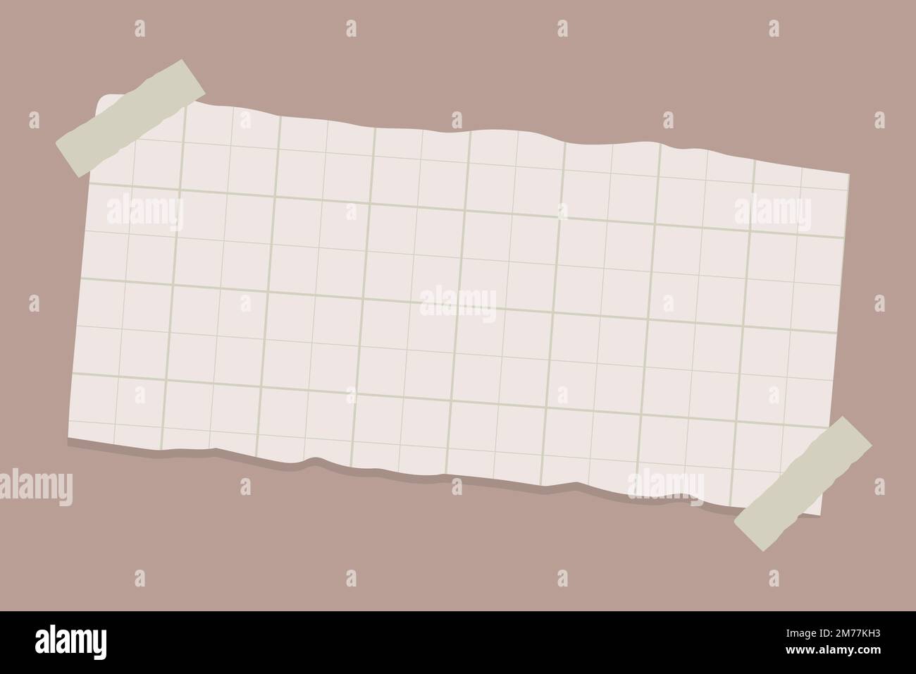 Beige grid notepaper template vector Stock Vector Image & Art - Alamy