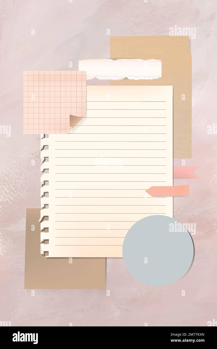 Vintage note Stock Vector Images - Alamy