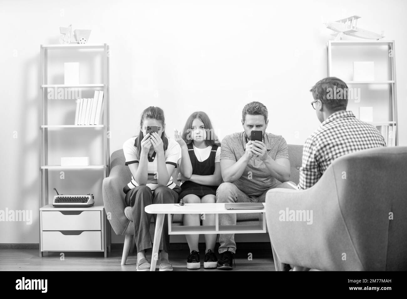 Phone Addicted Mom Dad And Daughter Life Insurance And Adoption