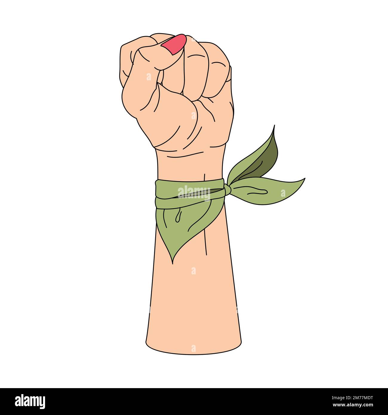 Feminism protest vector vectors Stock Vector Images - Alamy