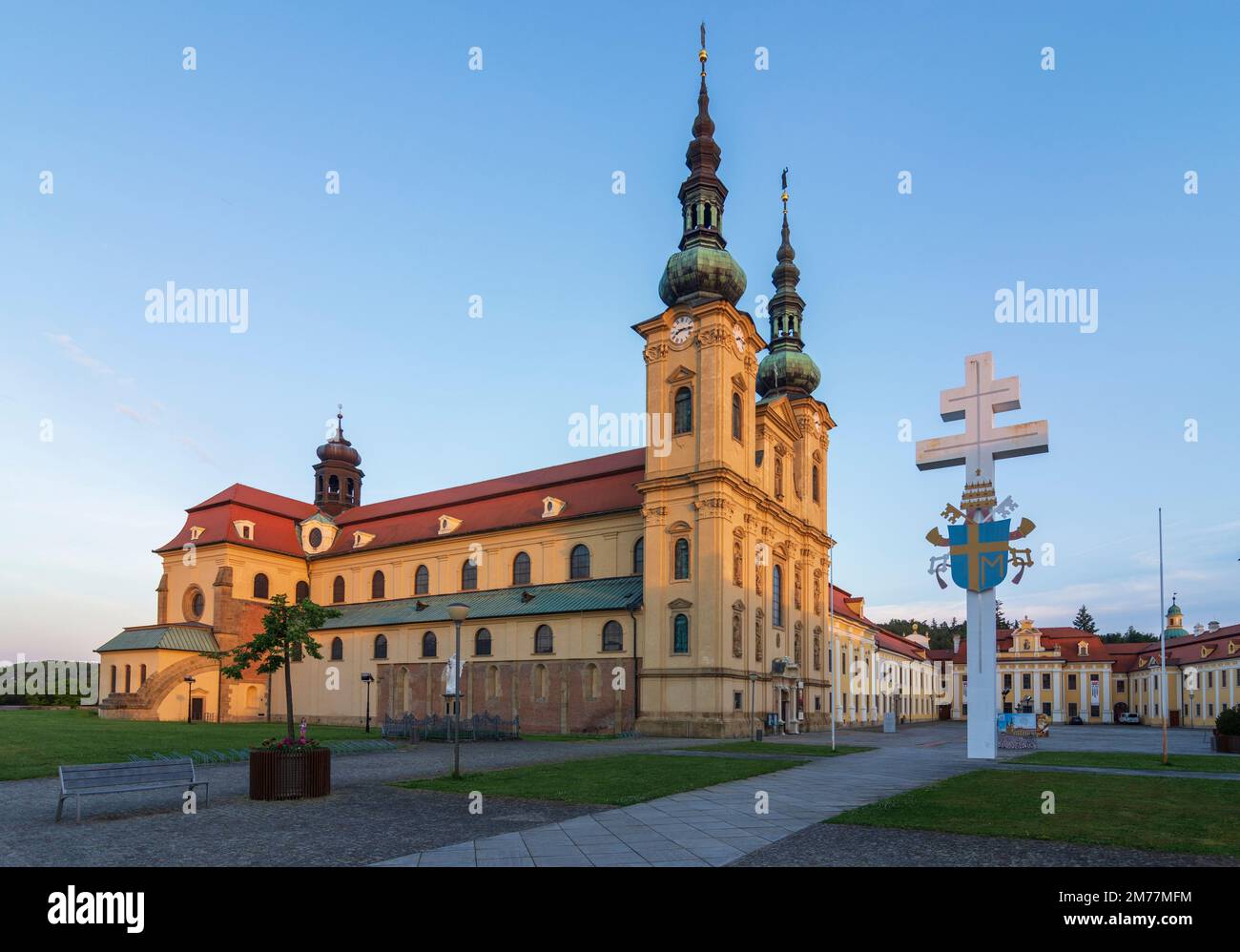 Velehrad (Welehrad): Basilica of Saints Cyril and Methodius (Bazilika ...