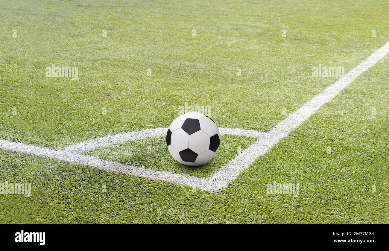 Soccer Corner Kick Field