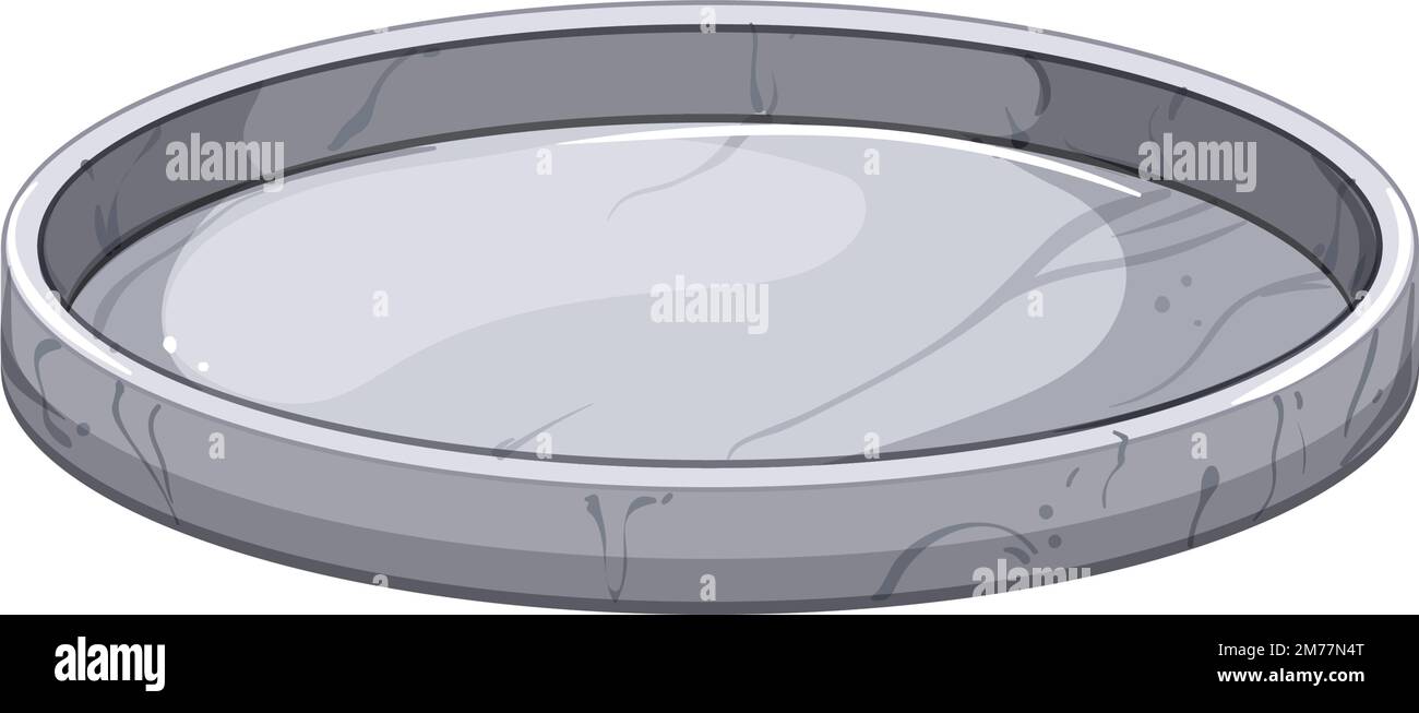 diet marble tray cartoon vector illustration Stock Vector Image & Art ...