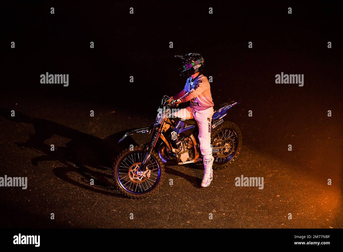 San Sebastian, Spain. 7th January 2023. David Rinaldo at the X-Gravity ...