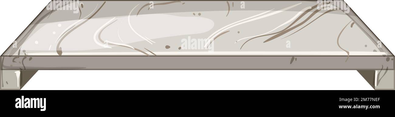 natural marble tray cartoon vector illustration Stock Vector Image ...