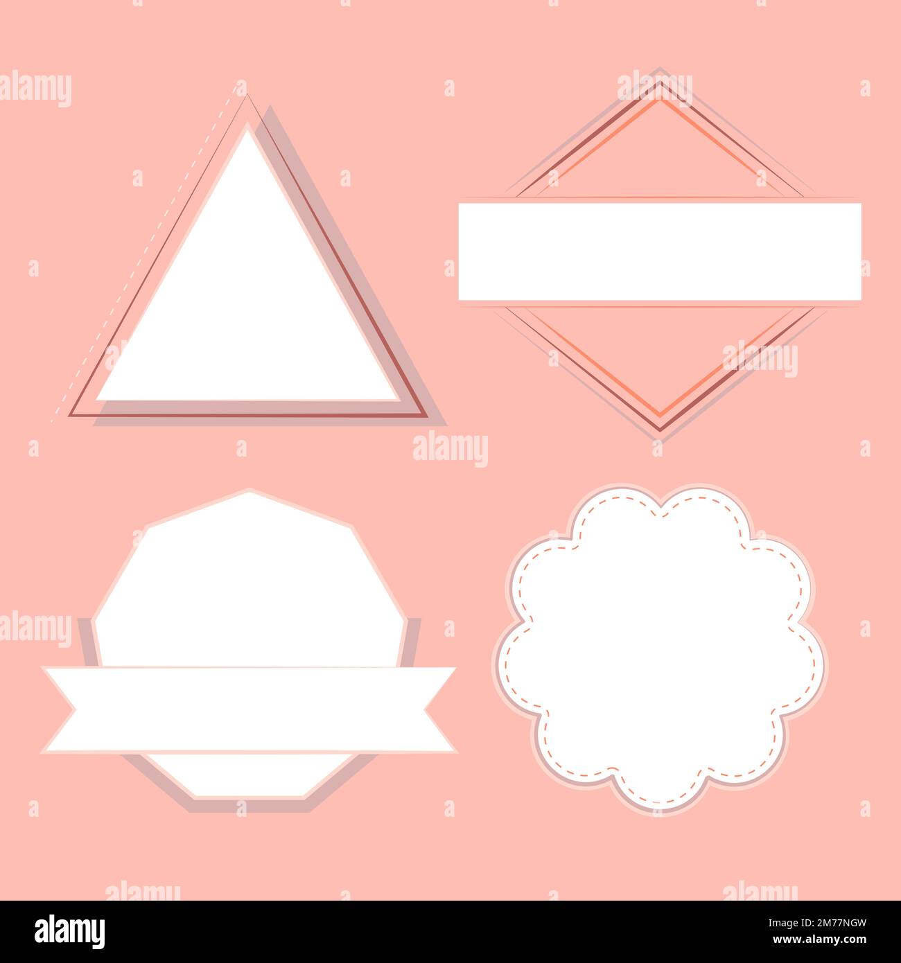 Set of badges and emblems vector Stock Vector Image & Art - Alamy