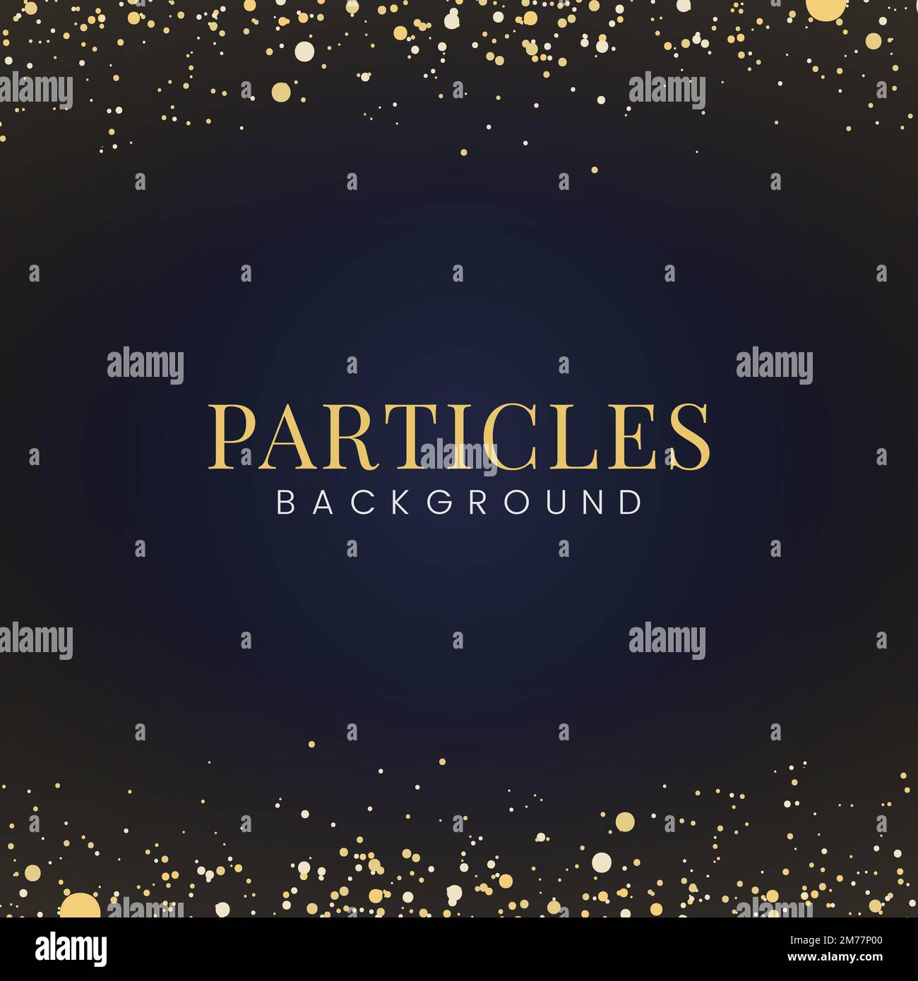 Minimal wallpaper with decorative gold glitter particles Stock Vector ...