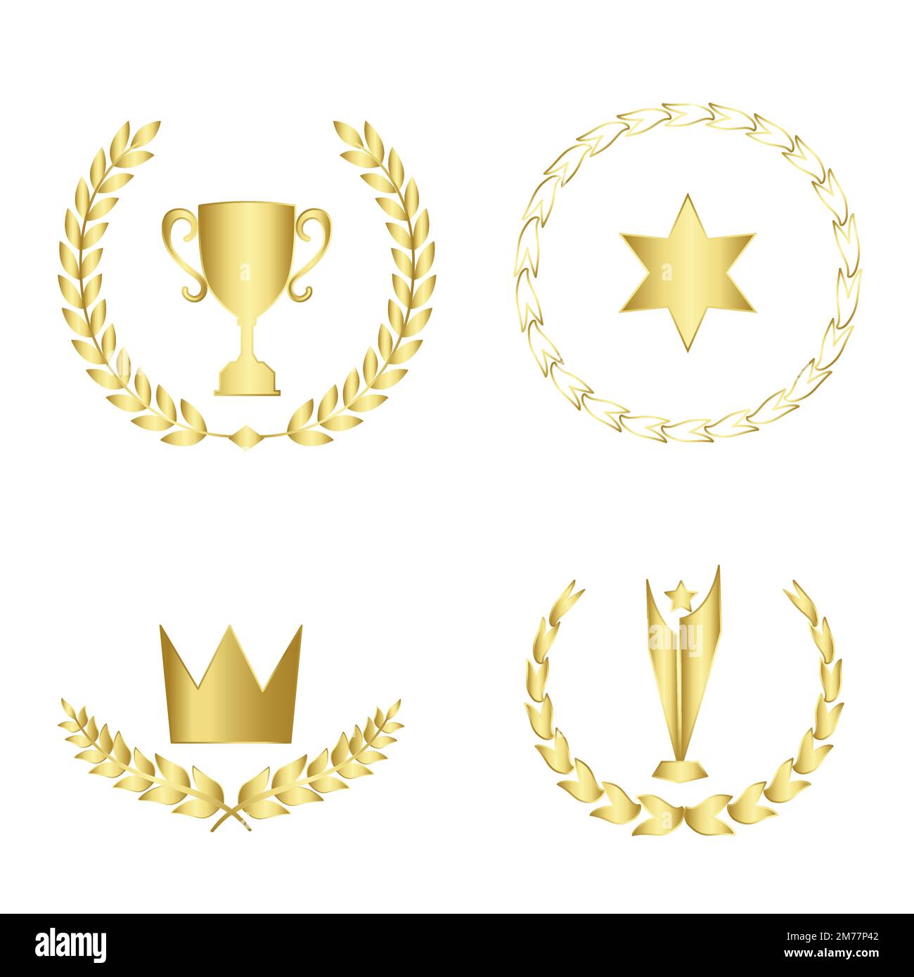 Set of awards and badges vector Stock Vector Image & Art - Alamy