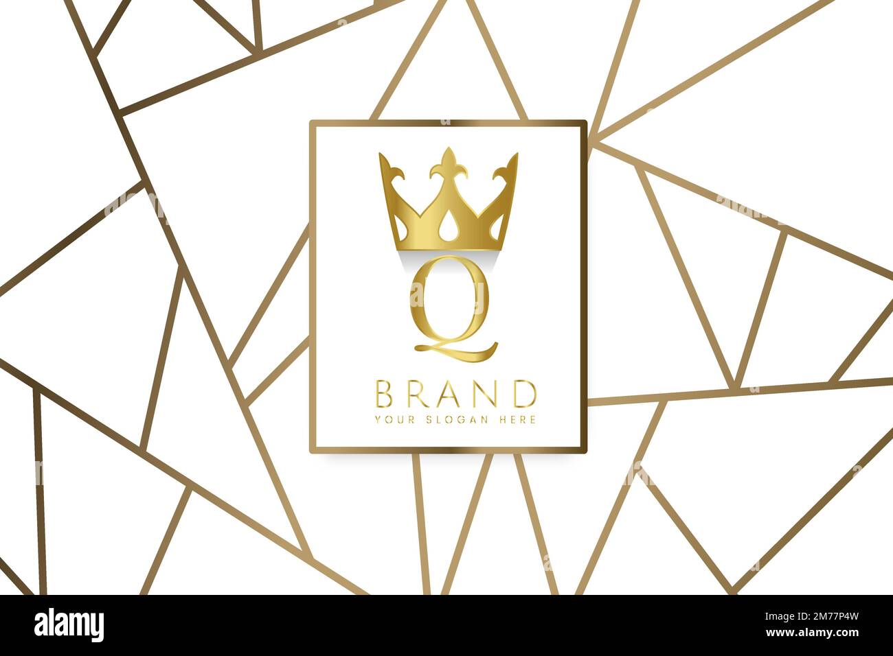 Premium Q brand design vector Stock Vector Image & Art - Alamy