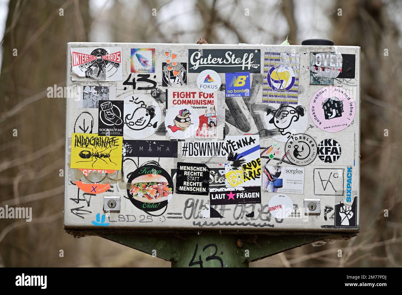 Tin boxes covered with glue hi-res stock photography and images - Alamy