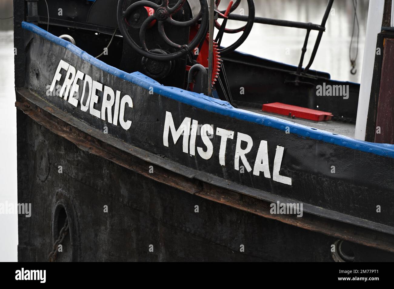 Vienna, Austria. Ship Museum on the Danube in Vienna Stock Photo - Alamy