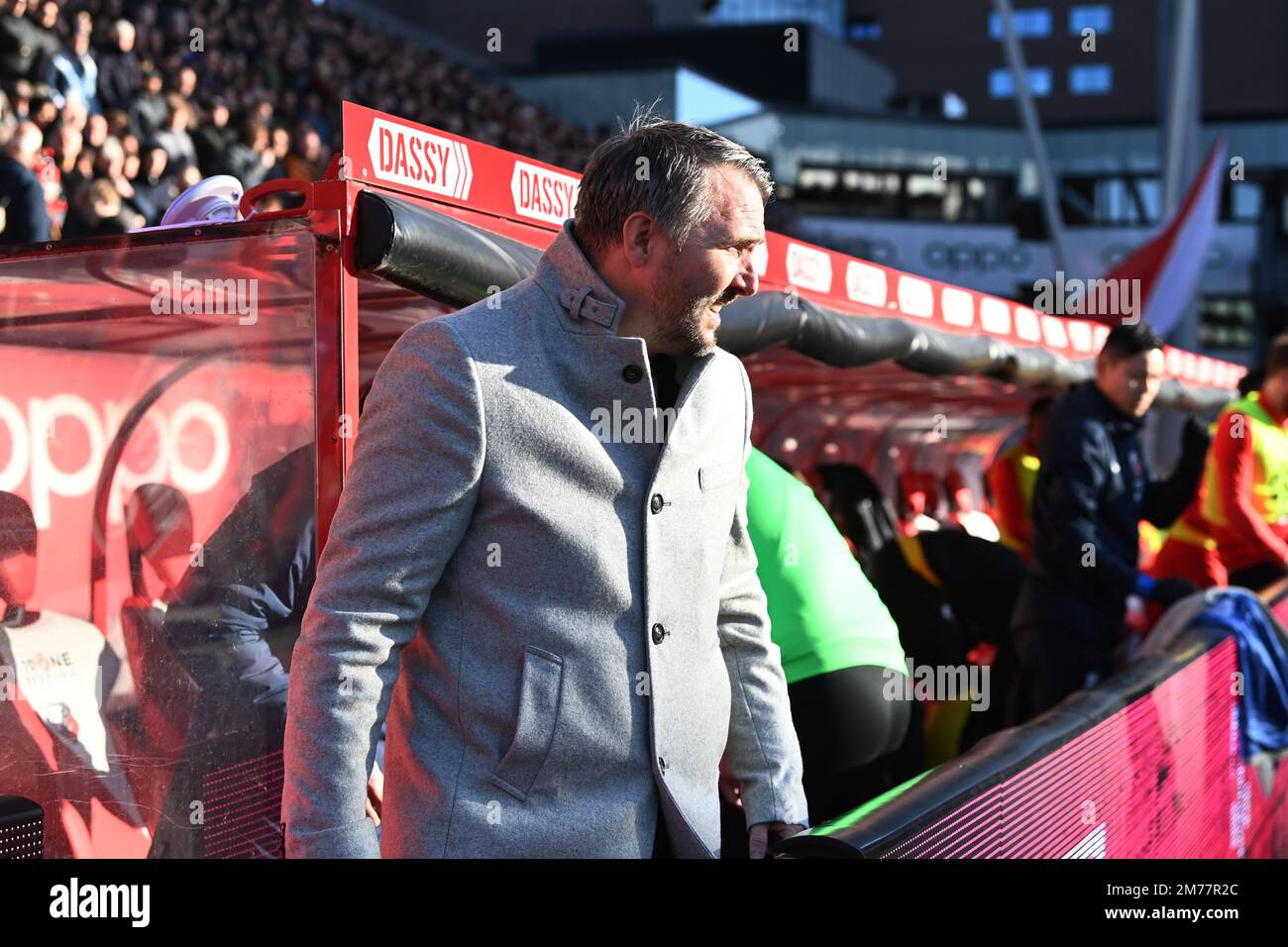 Fc utrecht coach michael silberbauer hi-res stock photography and ...