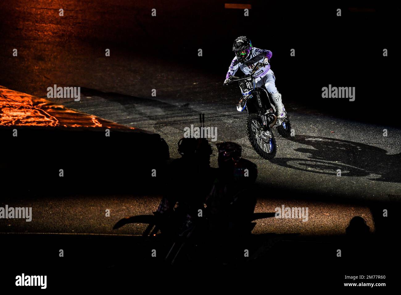 San Sebastian, Spain. 7th January 2023. David Rinaldo at the X-Gravity ...