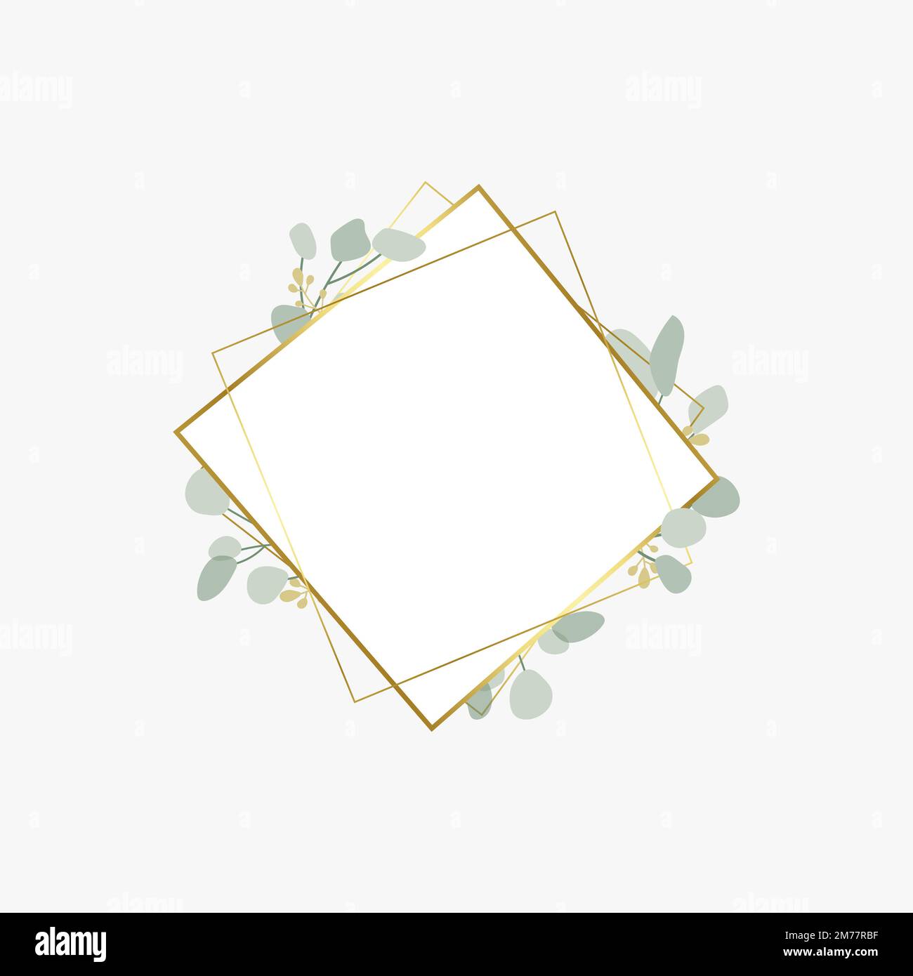 Floral layout copy space Stock Vector Images - Alamy