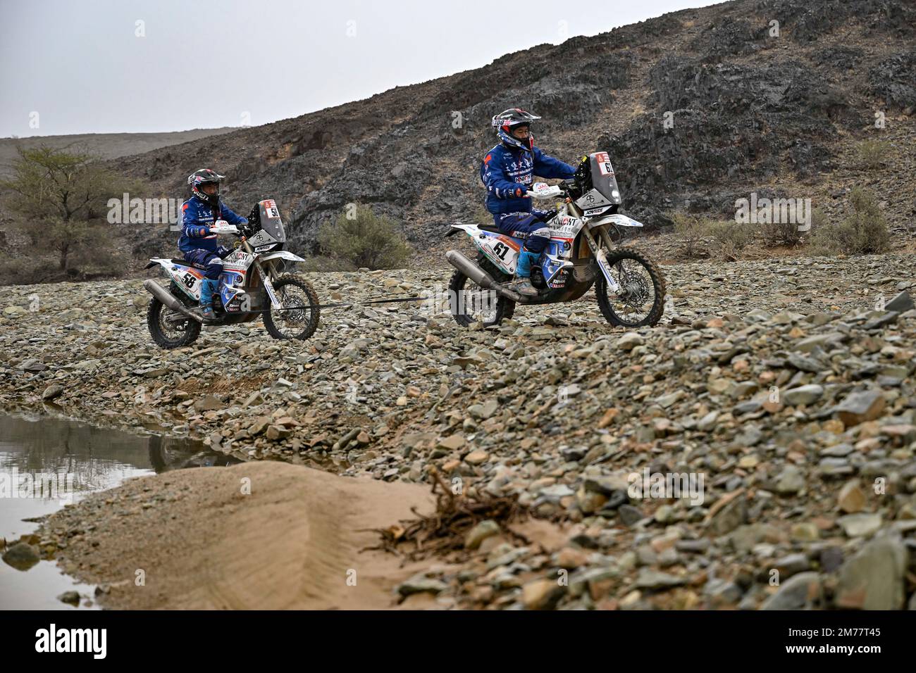 61 HONGYI Zhao (chn),Wu Pu Da Hai Dao Rally Team, Moto, action 58 MIN ...