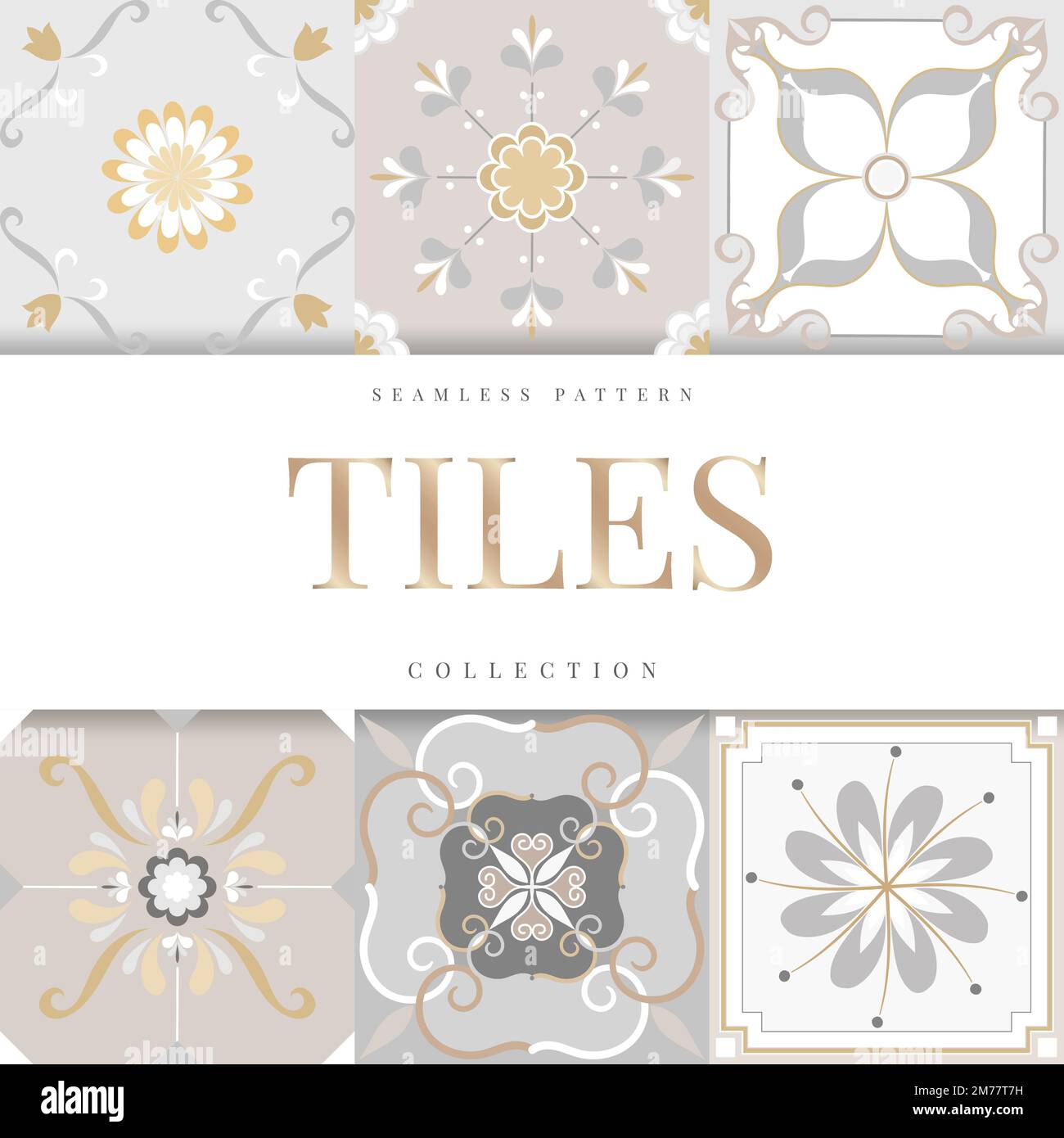 Seamless pattern tiles vector collection Stock Vector Image & Art - Alamy