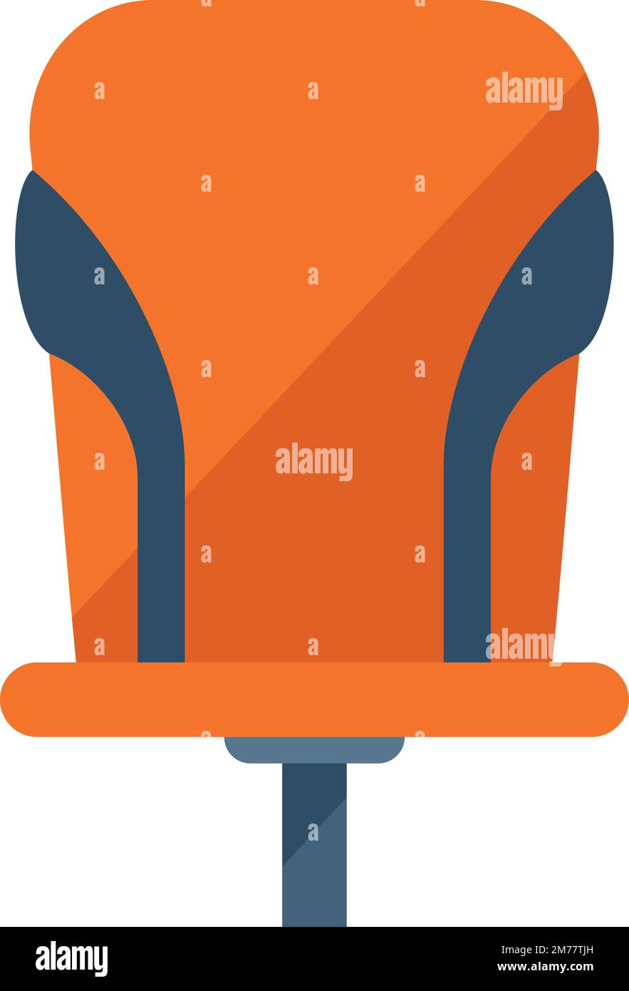 Family kid bike seat icon flat vector. Baby child. Ride cycle isolated ...