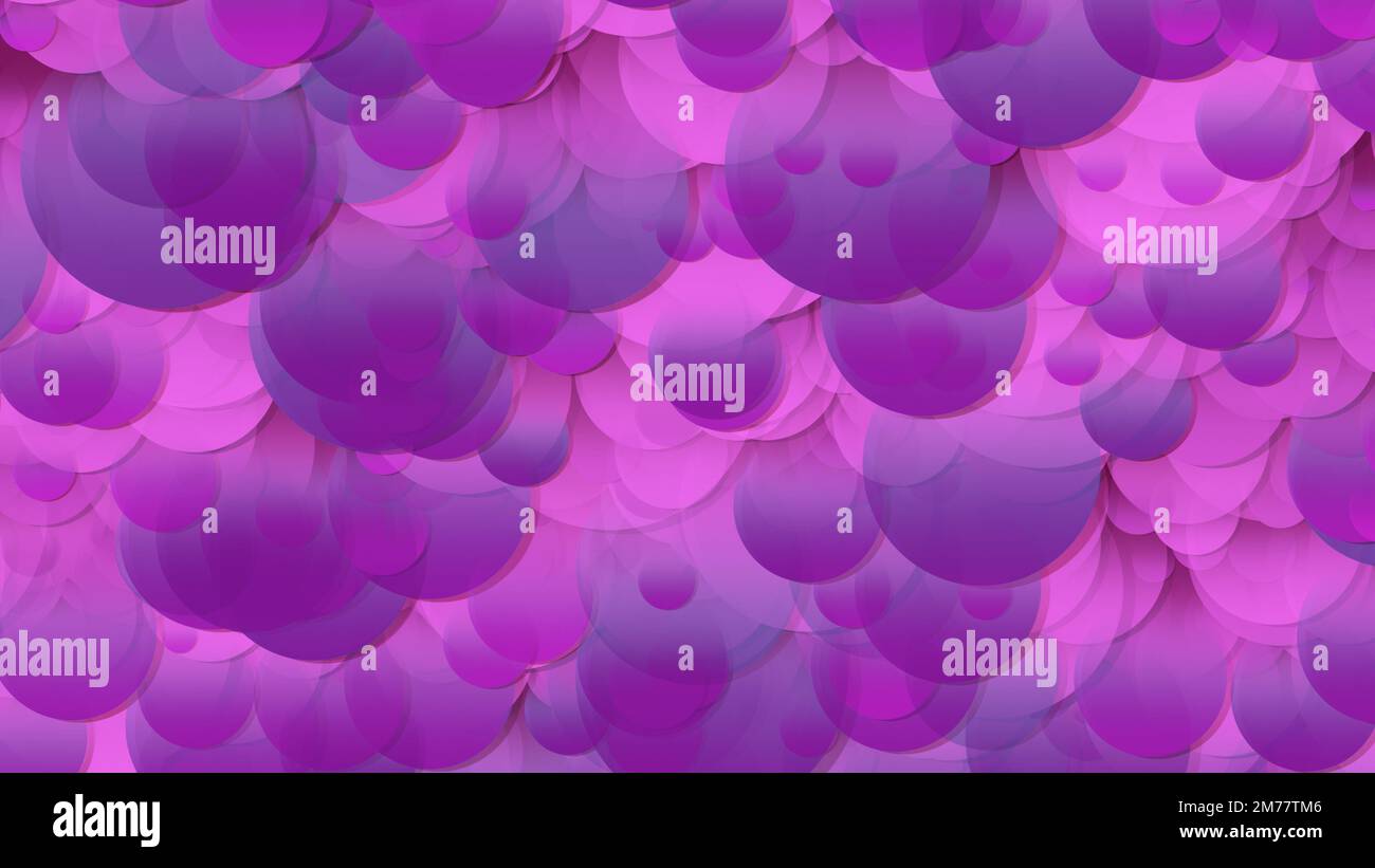 3d Rendering Of An Array Of Circles Circles Of Different Sizes In