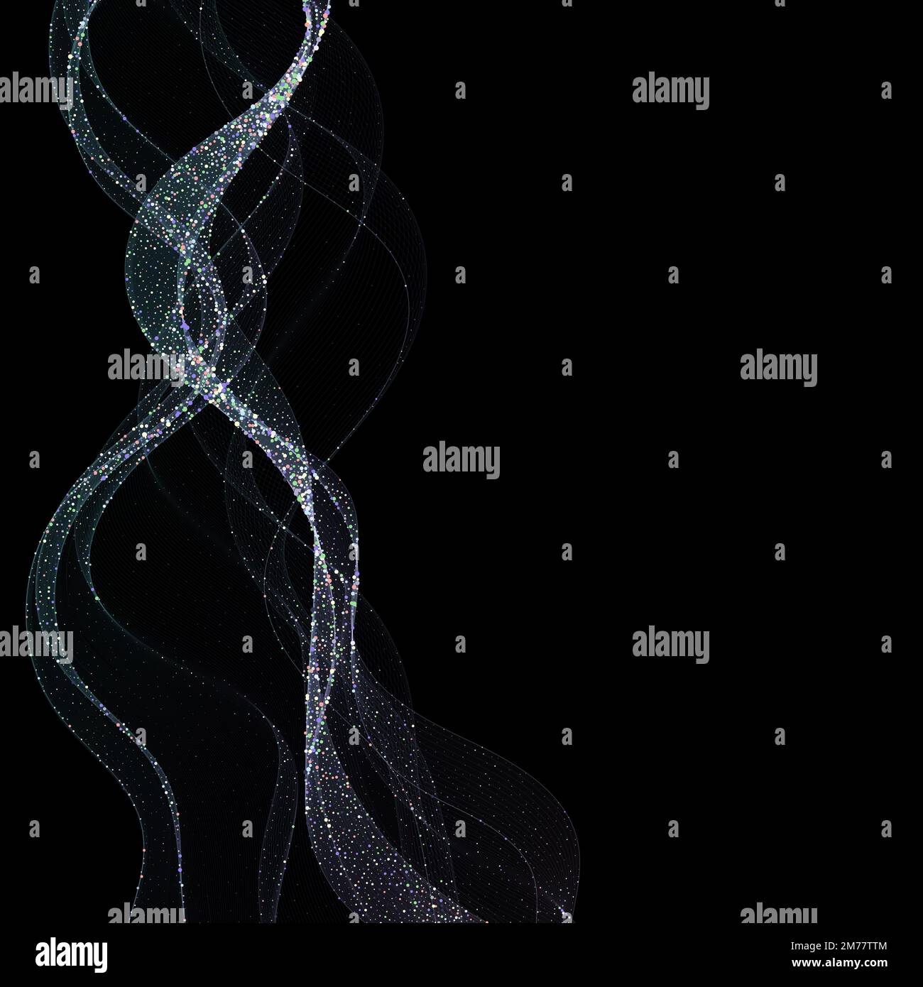 Vector silver color particles hi-res stock photography and images - Alamy