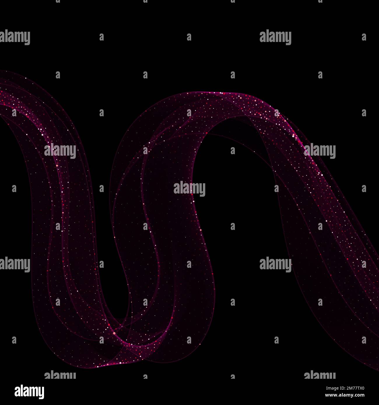 Pink wave pattern. Vector template for a presentation. Layout for ...