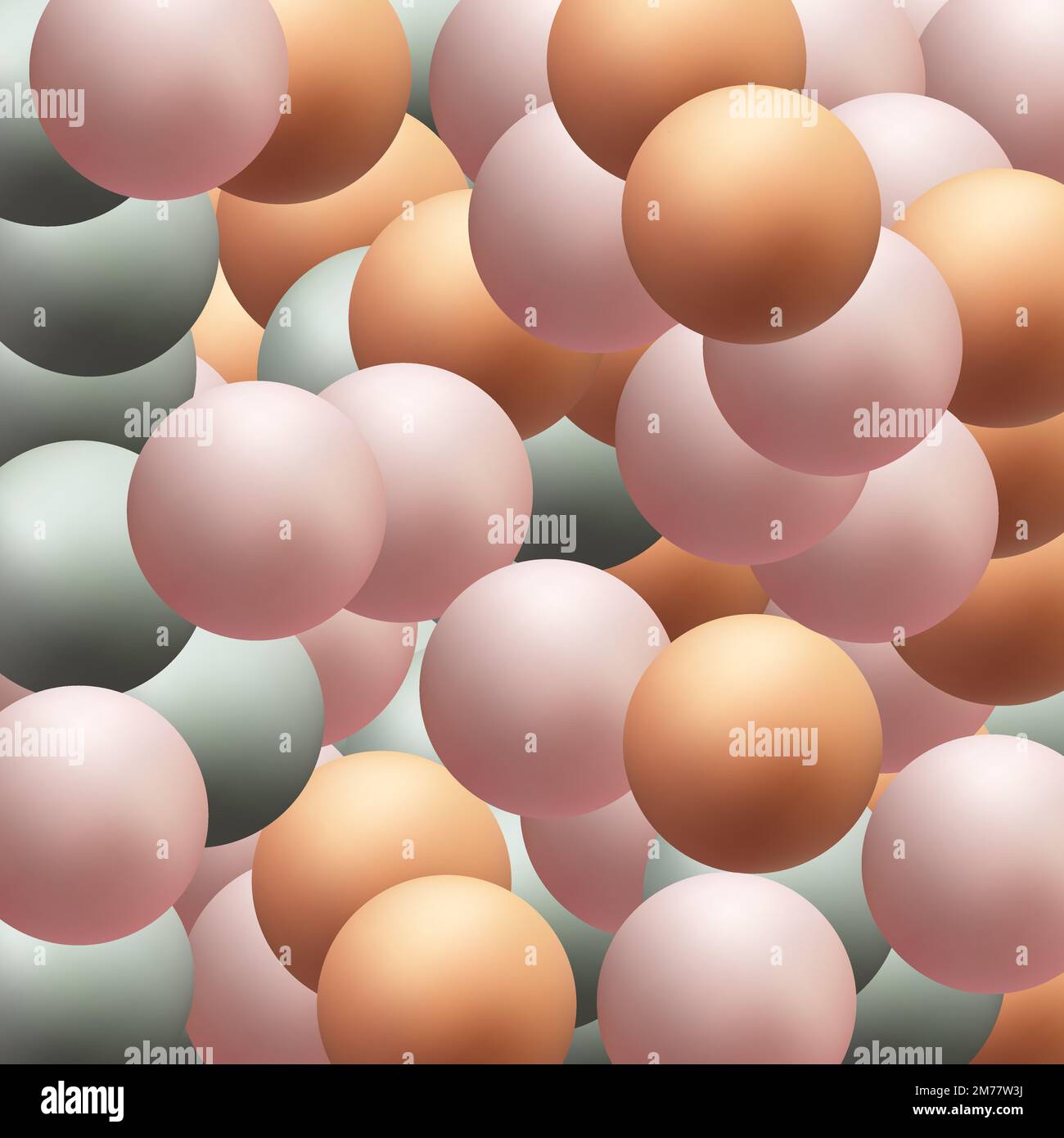 Abstract background of balloons. Vector illustration. Decor element for ...