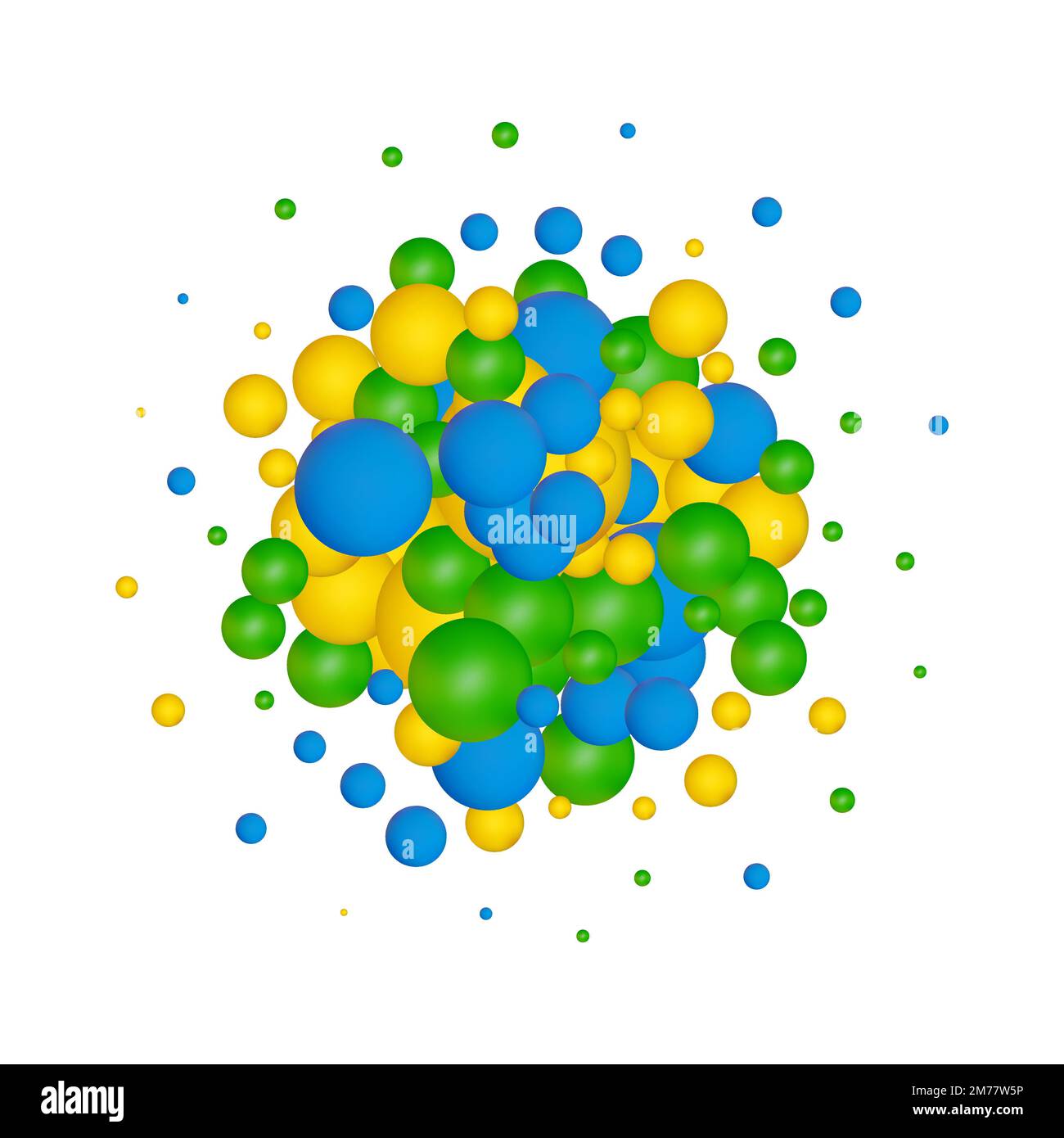 Gold ball splash Cut Out Stock Images & Pictures - Alamy