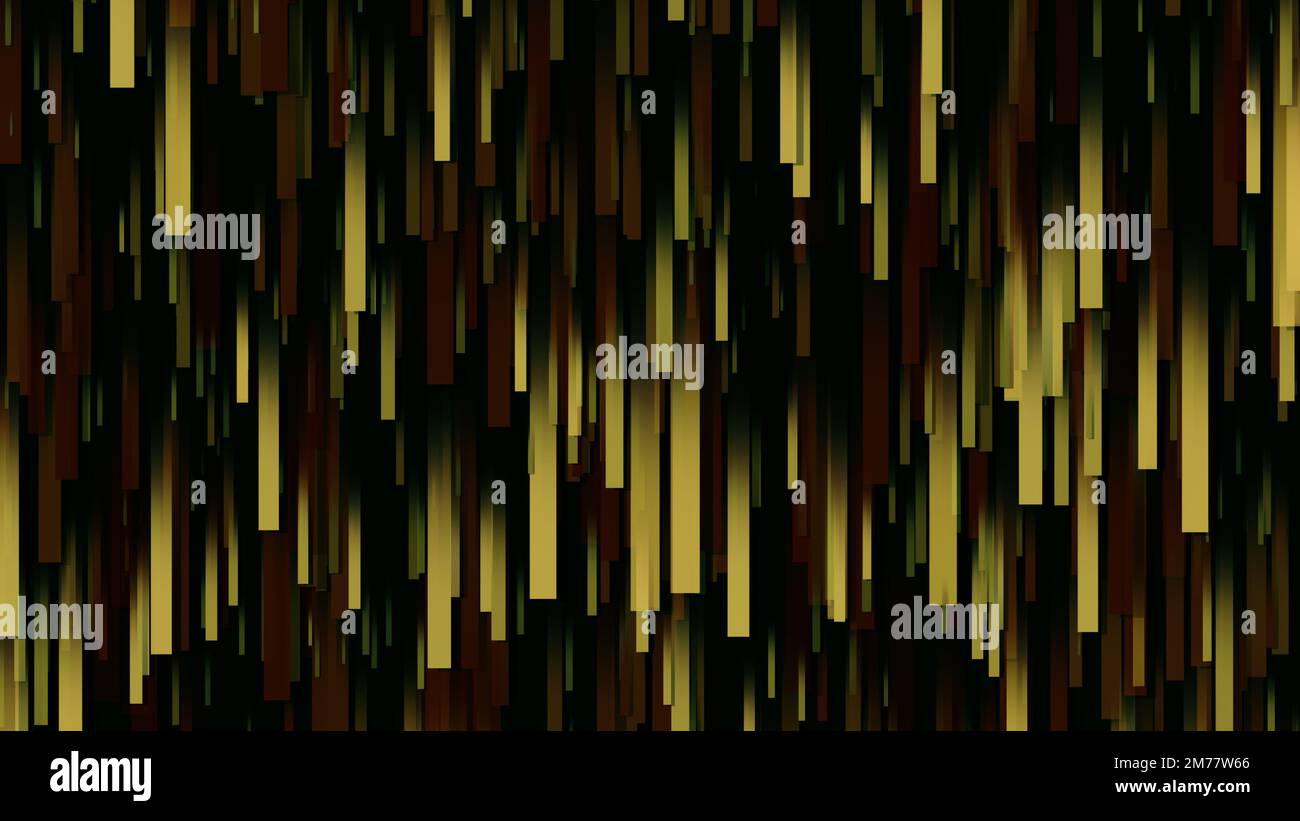3d Rendering Of An Array Of Stripes Stripes Of Different Sizes In Space Bright Composition