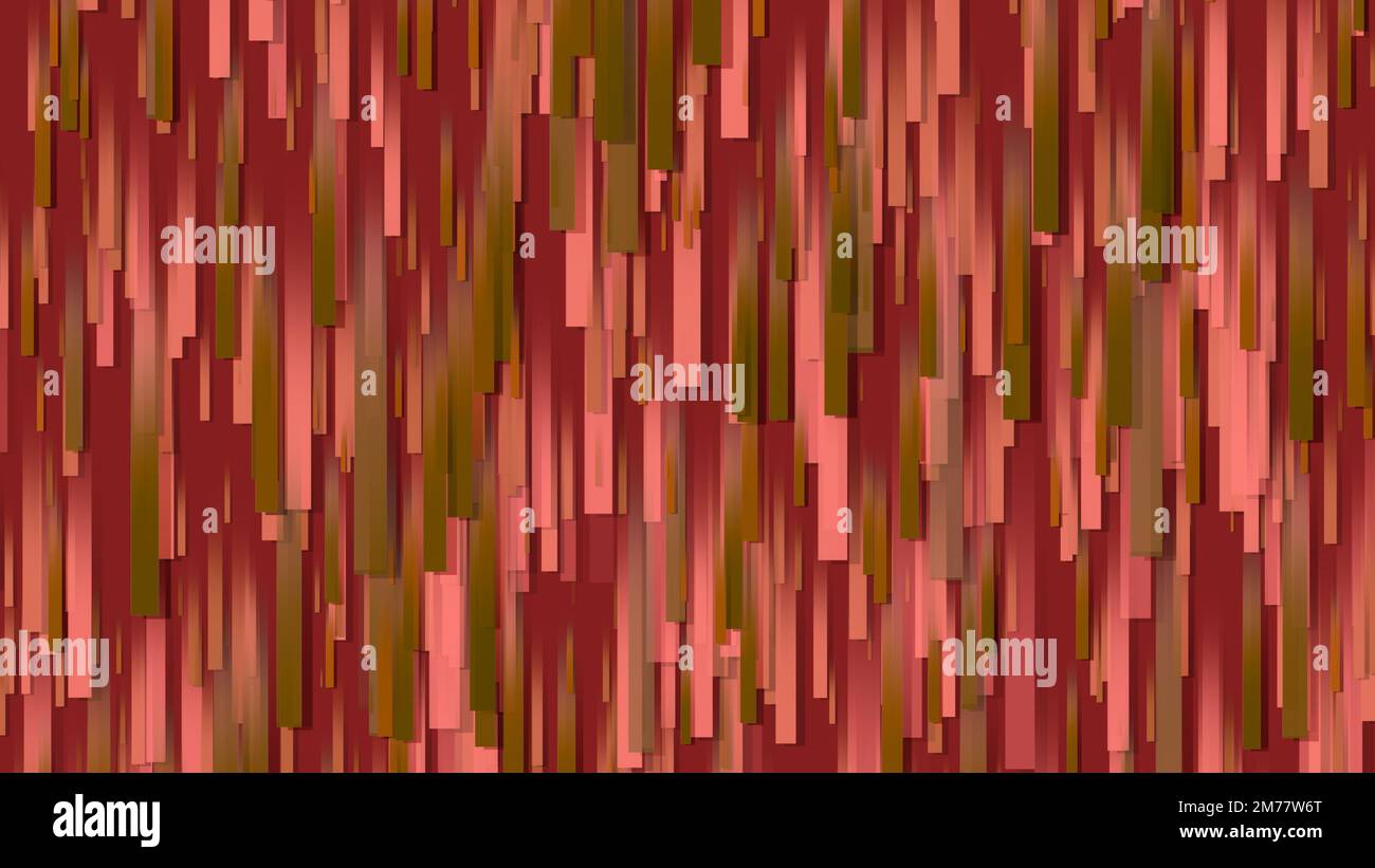 3d Rendering Of An Array Of Stripes Stripes Of Different Sizes In Space Bright Composition