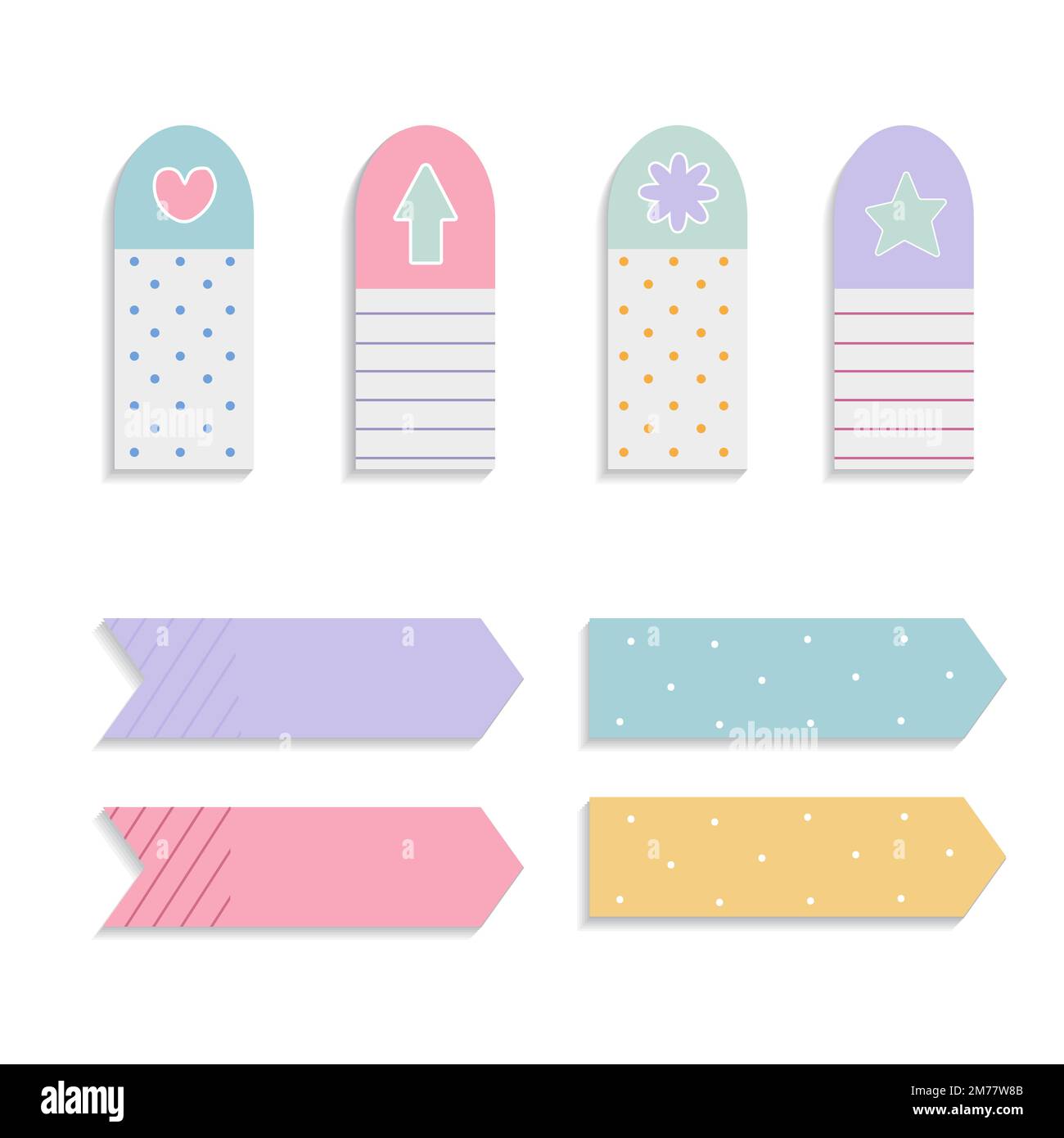 Papers notes Stock Vector Images - Alamy