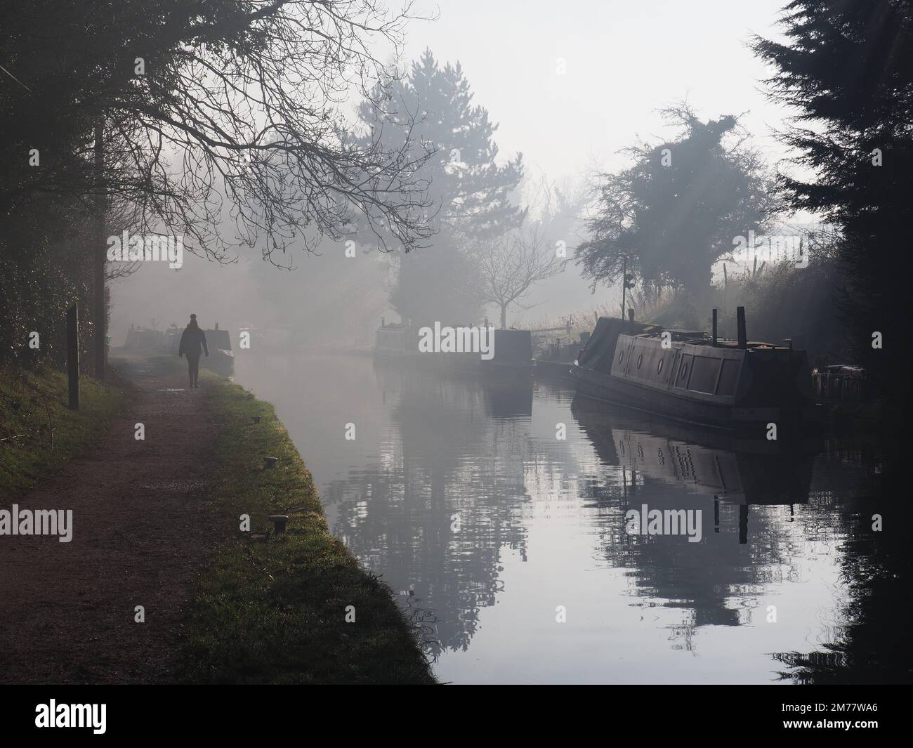 Walk in the mist hi-res stock photography and images - Alamy