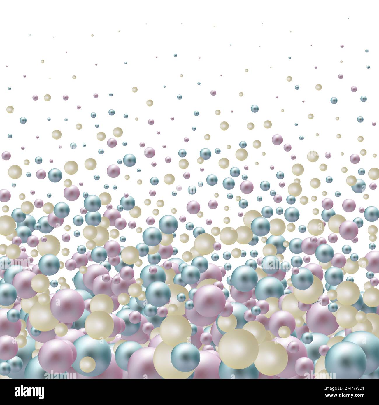 Splash of bright balloons background. Abstract vector illustration ...
