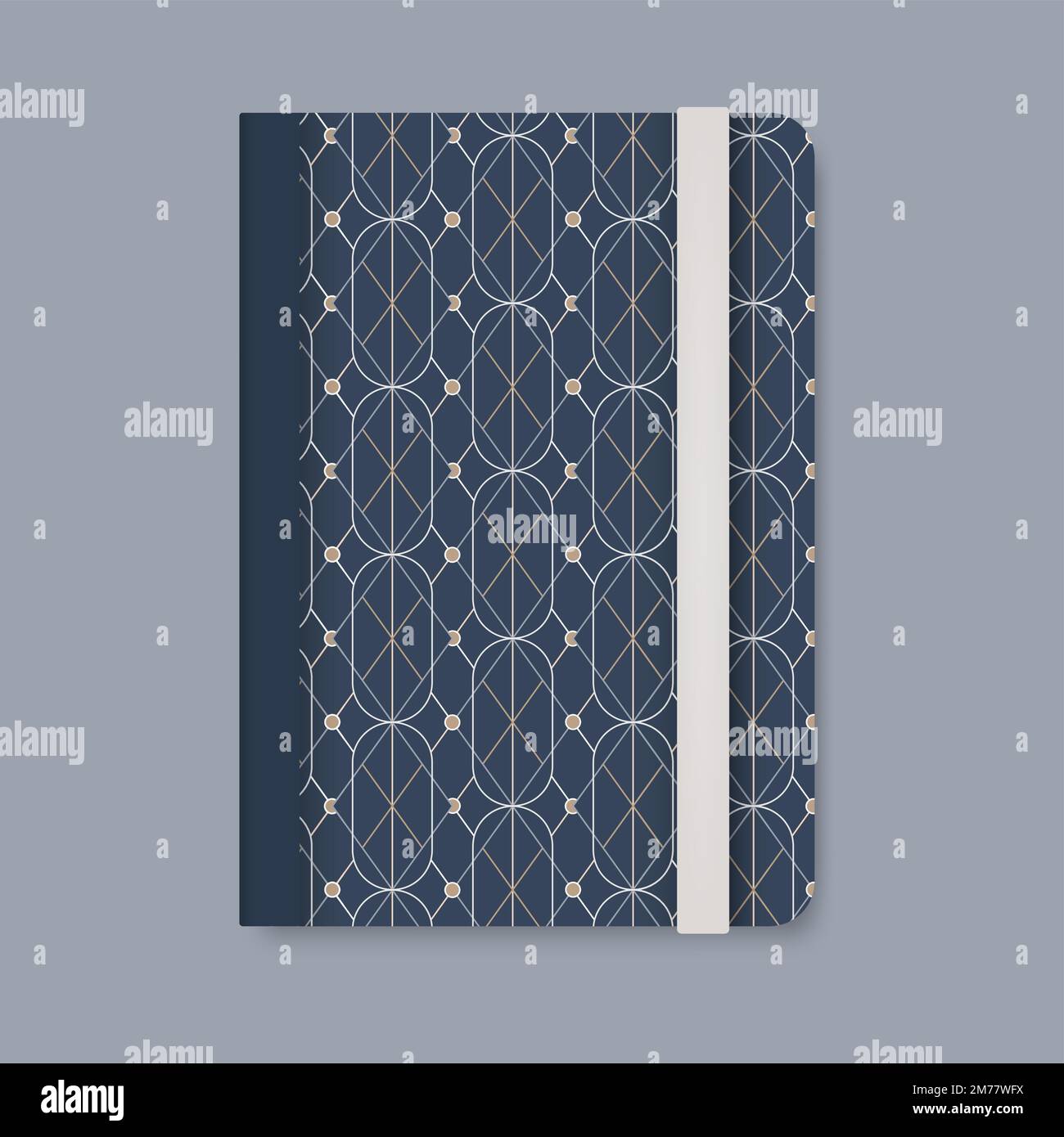 Blue diary Stock Vector Images - Alamy