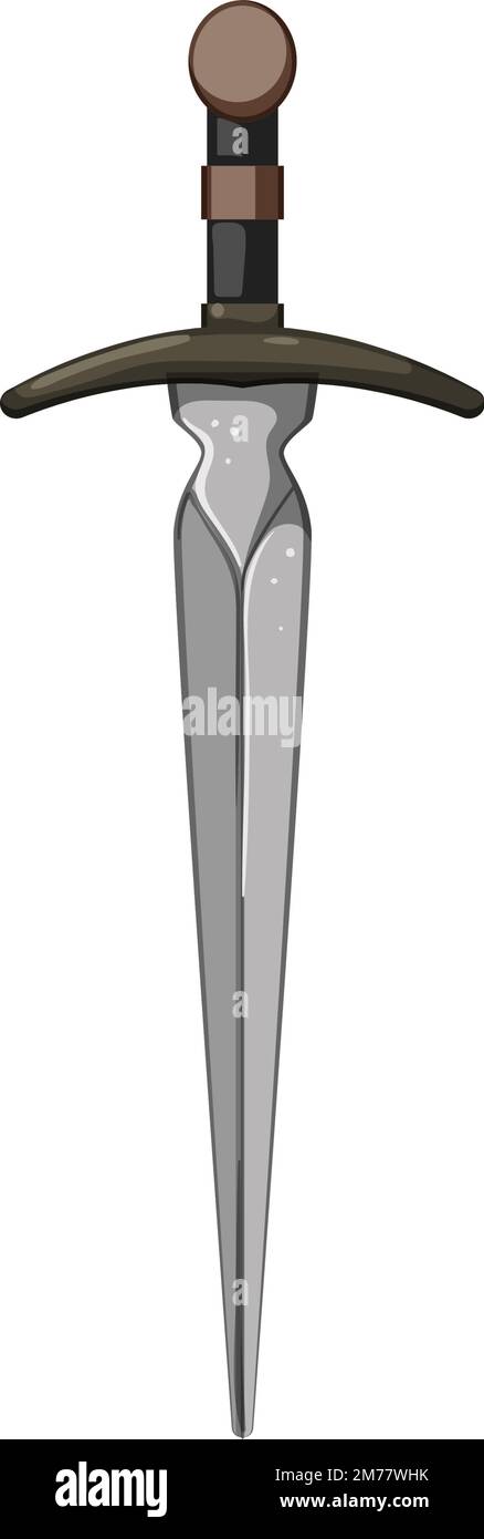 war medieval weapon cartoon vector illustration Stock Vector Image ...