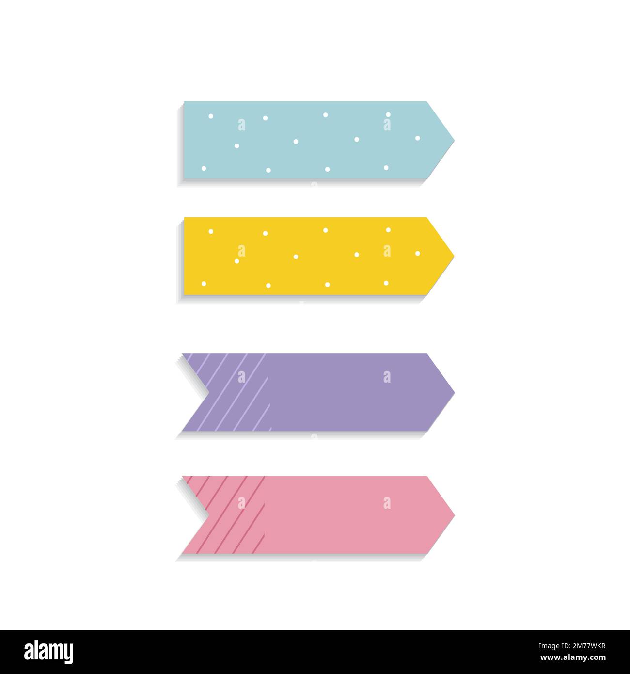 Writing on sticky note Stock Vector Images - Alamy