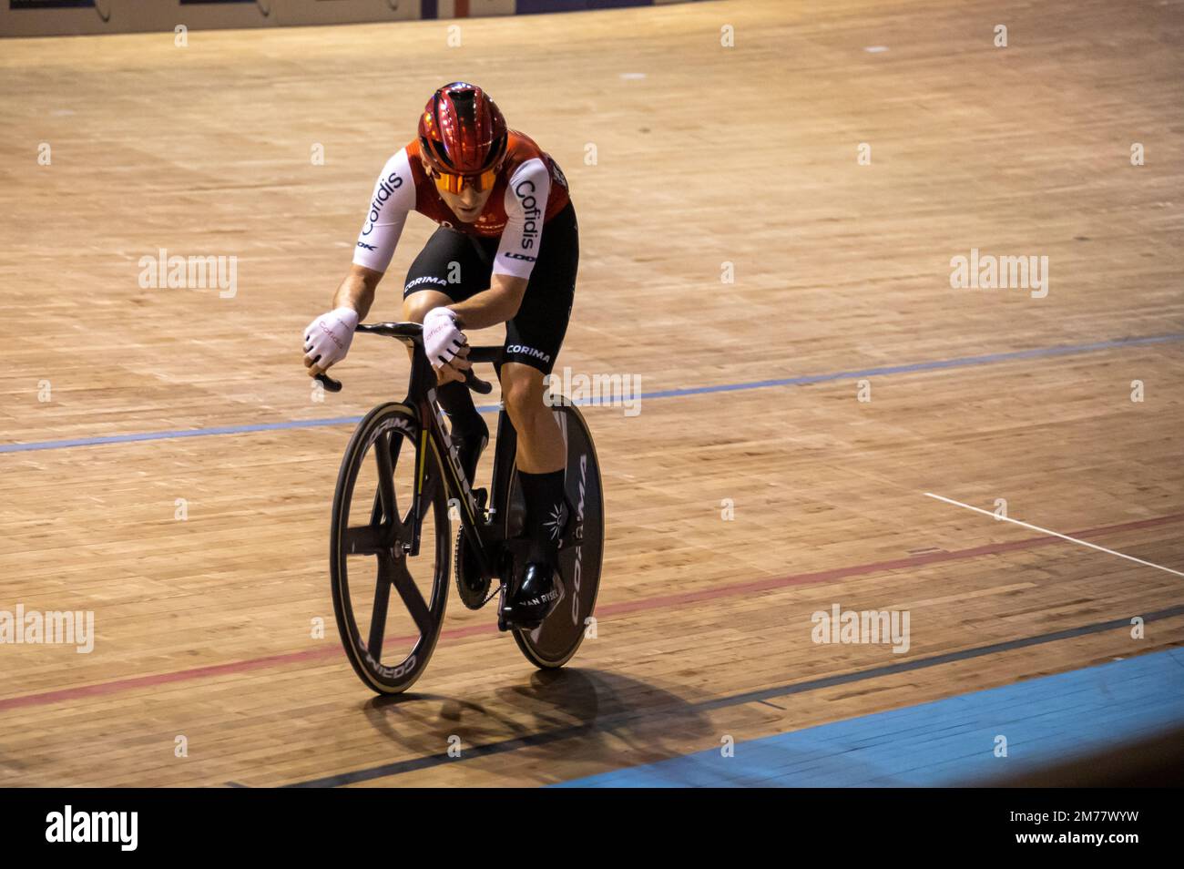 THOMAS Benjamin, Men's Elimination during the Track Cycling French ...