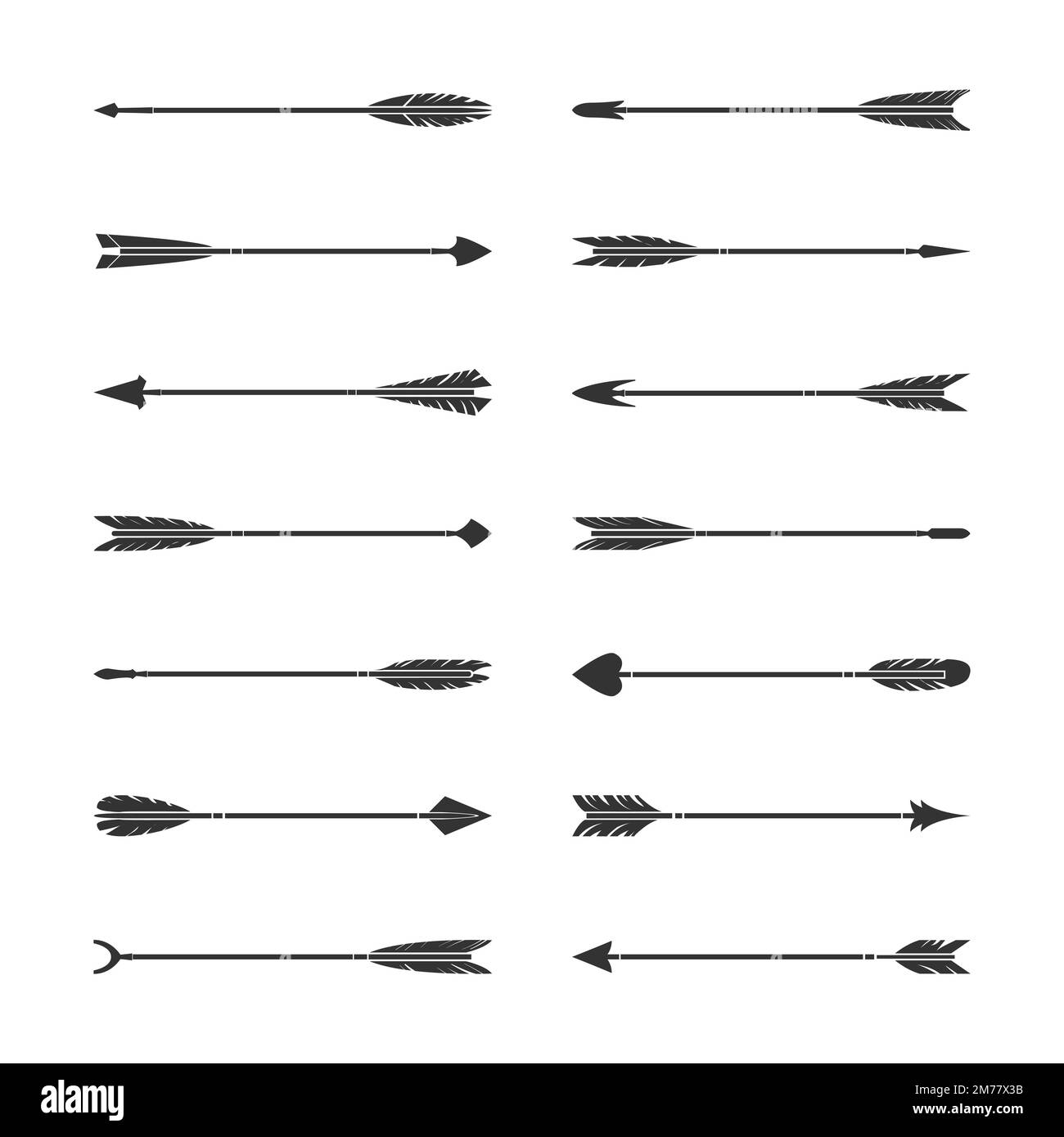 Set of gray stylish arrow vector Stock Vector Image & Art - Alamy