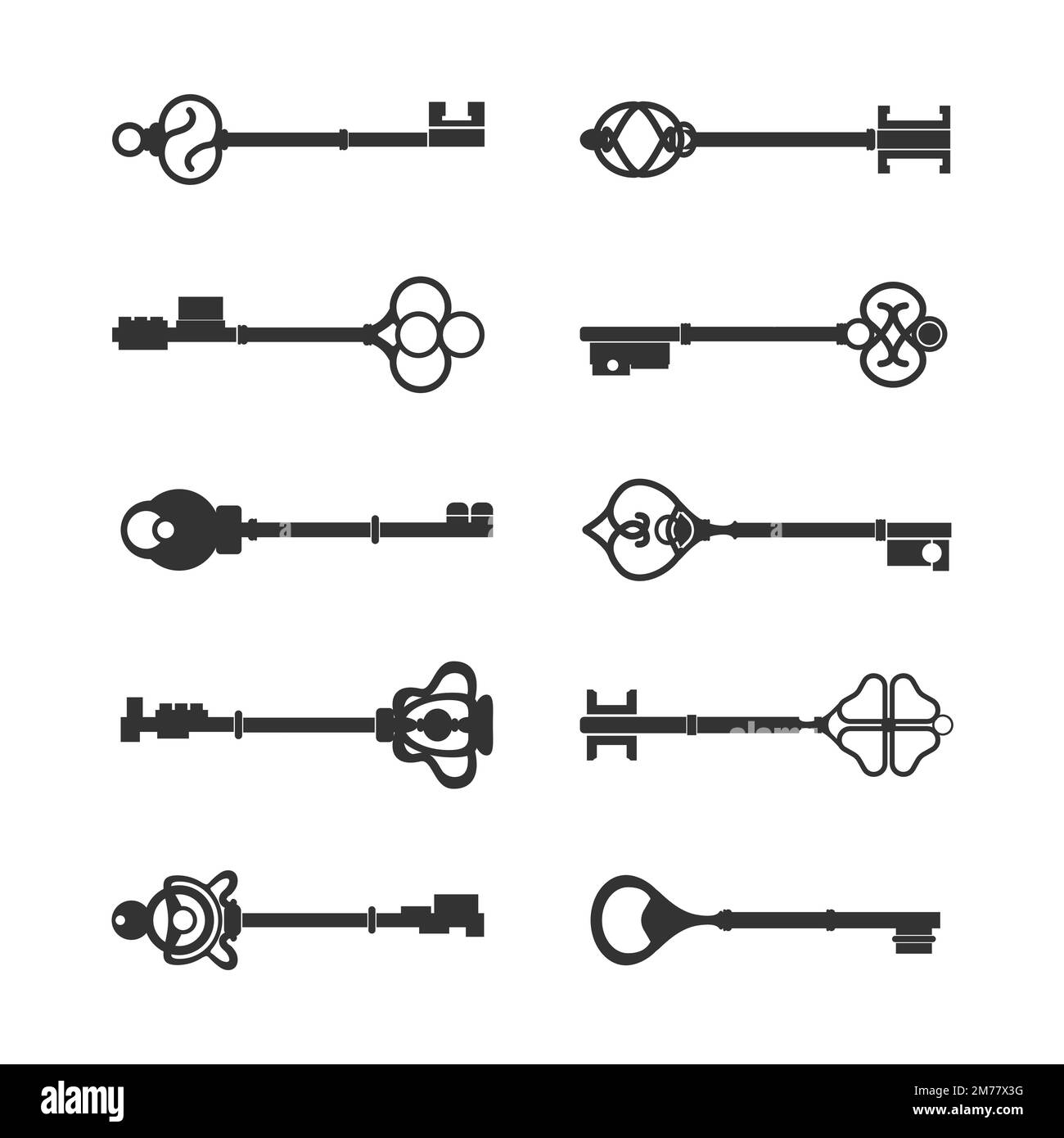 Key vectors hi-res stock photography and images - Alamy