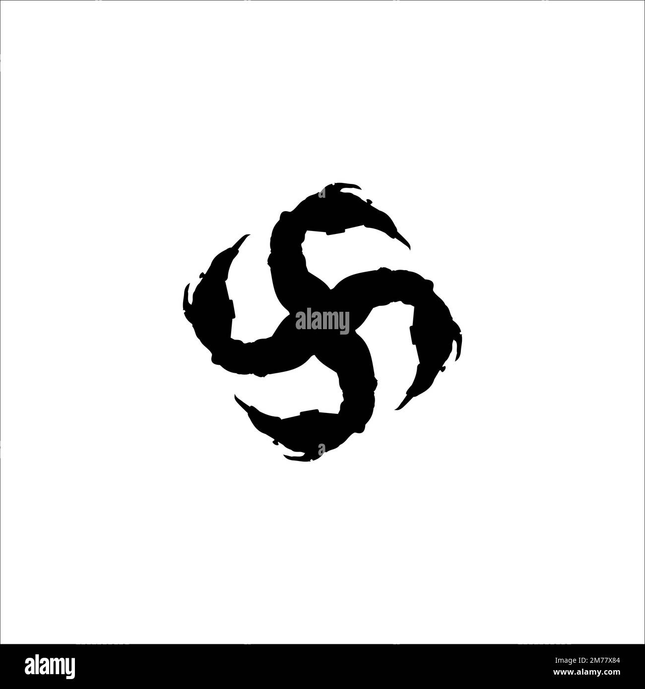 Fan icon. Simple style air conditioning big sale poster background ...