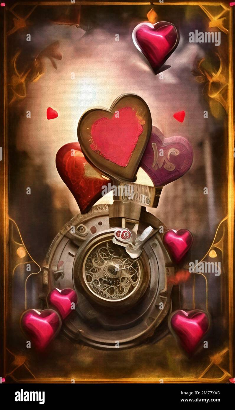 Steampunk Heart Wallpaper