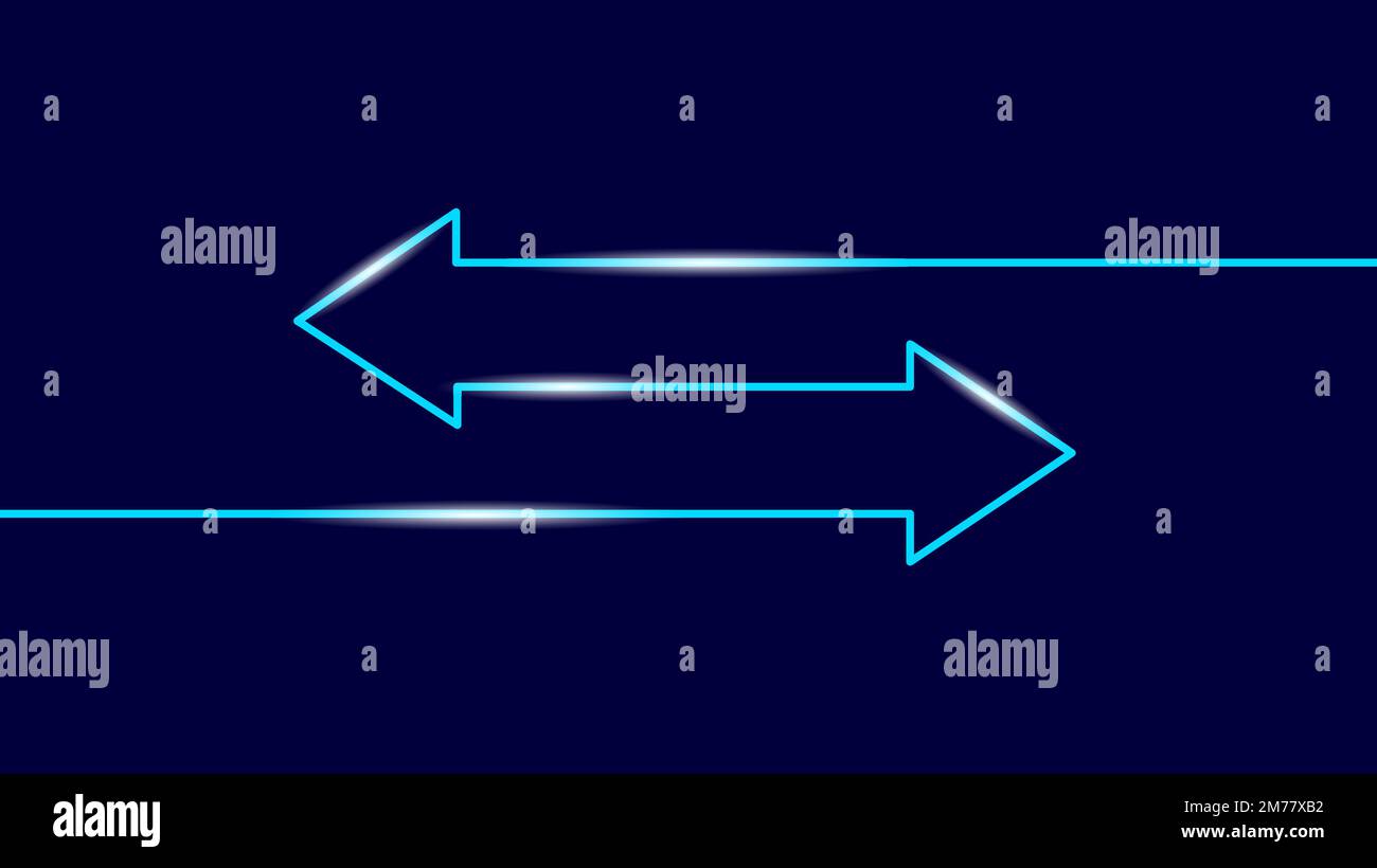 One line continuous money exchange arrows symbol concept. Finance ...