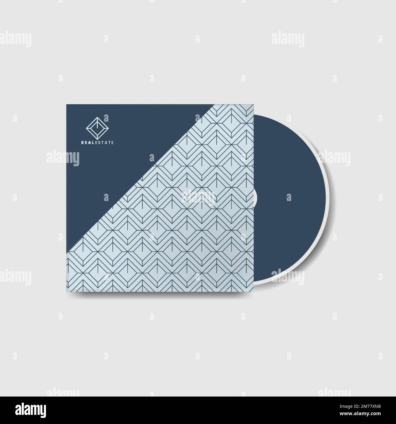 Layout for cd package mockup vector Stock Vector Image & Art - Alamy